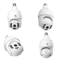 China 3MP WIFI Bulb IP Camera Night Vision PTZ Security Camera CCTV Video Surveillance for sale