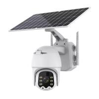 China Low Power Ptz Tuya Smart Camera Outdoor Waterproof Wifi 4G Solar Camera for sale