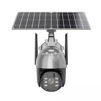 China Low Power Ptz Tuya Smart Camera Outdoor Waterproof Wifi 4G Solar Camera for sale