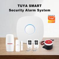 China Glomarket Smart Alarm Sensor Two Way Audio Sensor Tuya WiFi GSM Home Alarm Security System for sale