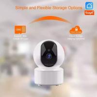 China 2 / 3MP Tuya APP Smart Mini Wifi Cameras Two Way Audio HD Motion Detection Alarm for sale