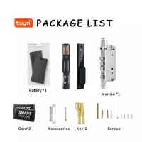 China Tuya Smart WiFi Digital Door Lock Code Card Smartphone Fingerprint Face Scene for sale