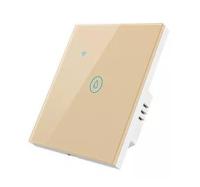 China Smart Water Heater Glass Panel Wall Touch Switch Tuya Smart Home System for sale