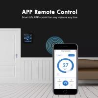 China Gas Furnace Underfloor Heating Tuya Wifi Smart Thermostat With Color Screen for sale