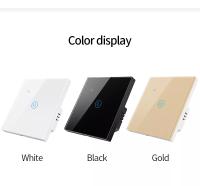 China Boiler Wifi Smart Water Heater Touch Screen Switch With Tuya Smart IoT Chip for sale
