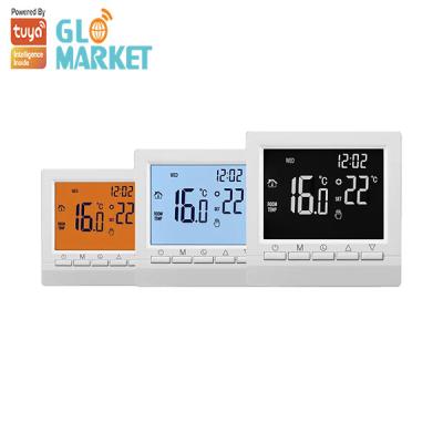 China Wireless App Remote Control Tuya Wifi Smart Thermostat Electric Floor Heating Boiler for sale