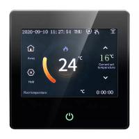 China Color Screen Tuya Wifi Smart Thermostat Floor Water Heating Gas Furnace for sale