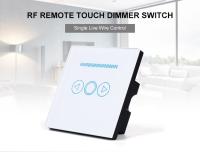 China Glomarket Smart Home Switch UK Standard Wifi Intelligent LED Dimmer Light Switch for sale