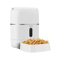 China Automatic Smart Wifi Video Remote Control Pet Feeder 4L Timed Pet Feeders For Cats / Dogs for sale