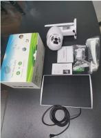China Night Vision Solar Security PTZ Camera Tuya Wifi / 4G Cloud Storage IP Camera for sale