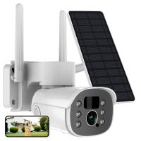 China Glomarket Tuya Smart Wifi Solar Camera Outdoor Surveillance PTZ Camera With Solar Panels for sale