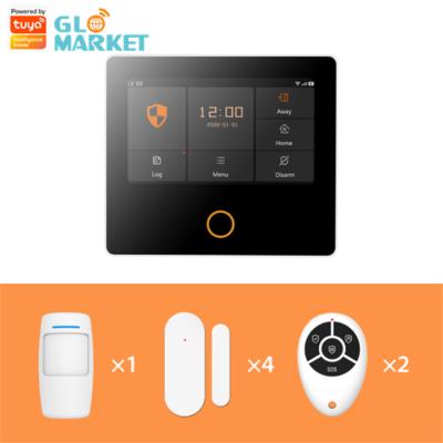 China Glomarket Tuya 4G / Wifi DIY Smart Home Alarm System Security Anti Theft for sale