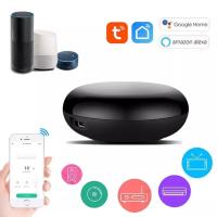 China Glomarket Tuya Universal WiFi Smart IR Smart Wireless RF Remote Control Work With Google Alexa For Smart Home for sale