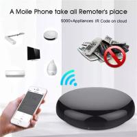 China Glomarket Tuya Universal WiFi Smart IR Smart Wireless RF Remote Control Work With Google Alexa For Smart Home for sale