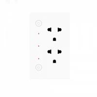 China Glomarket Wifi Tuya Zigbee Socket White Dual USB Super Charging Port for sale