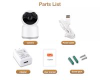 China Glomarket Tuya Wifi Smart Camera 2/3/5MP Indoor Baby Monitor PTZ IP Mini Security Camera for sale
