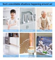 China Tuya Smart WIFI Water Leak Sensor Home Independent Security System Notification Alert for sale