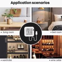 China Glomarket Tuya Wifi Smart Temperature Humidity Sensor Wireless Home Thermometer Hygrometer Detector for sale