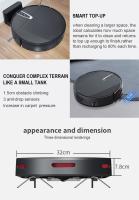 China Glomarket Tuya Wifi Smart Robot Vacuum Cleaner Self Charge App Remote Control Robot Vacuum Cleaner For Smart Home for sale
