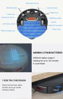 China Glomarket Tuya Wifi Smart Robot Vacuum Cleaner Self Charge App Remote Control Robot Vacuum Cleaner For Smart Home for sale