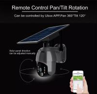 China Glomarket 1080P Full HD CCTV Outdoor Solar Camera Ptz Two-Way Audio Pir Detection Waterproof Tuya Remote Control Smart for sale
