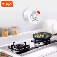 China Tuya Wifi Smart Gas Leak Detector Sensor US/UK/EU Plug Home Security Guard Remote Household Gas Alarm Detector Leakage S for sale
