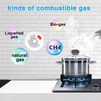China Tuya Wifi Smart Gas Leak Detector Sensor US/UK/EU Plug Home Security Guard Remote Household Gas Alarm Detector Leakage S for sale