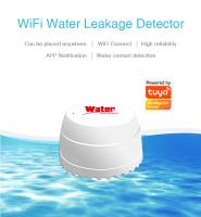 China Glomarket Smart Water Leak Detector Wifi Sensor Wireless Alert Security Leakage Alarm Water Leak Detector Smart Home for sale