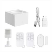 China Glomarket Smart Tuya WIFI+GSM Home Security Alarm System Smart Home Burglar Alarm Security Fire Smoke Detect System for sale