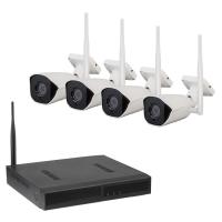 China 4/8 Channel Security Smart Home 1080P NVR Wireless CCTV Camera System With Google Alexa for sale