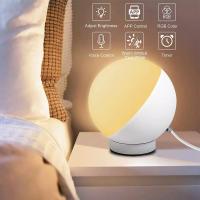 China Tuya 12w Wifi Smart Table Lamp Wireless Voice Control RGB Dimmable Lamp for sale