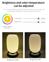 China Glomarket Tuya Smart Lantern Table Lamp Glass Music Table Light Wifi App Control for sale