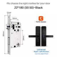 China WiFi Smart Door Lock Waterproof Tuya App Control Fingerprint Password Unlock for sale