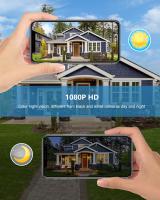 China Glomarket Tuya Solar PTZ Camera Two-way Voice Intercom HD Support APP Control Outdoor Waterproof Smart Camera for sale