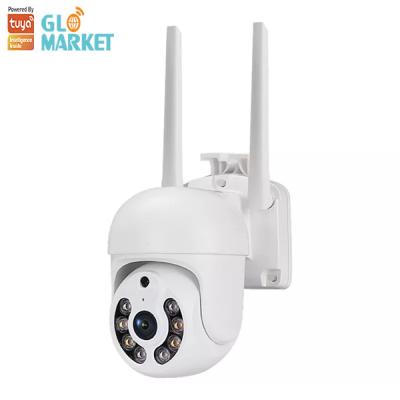China Tuya Wifi Smart Camera 2mp Two Way Audio IP66 App Control Ptz Camera for sale