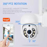 China Smart Tuya Wifi Camera 1080P Waterproof Night Vision PIR Detection Full HD Security Camera for sale