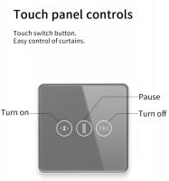 China Zigbee/Wifi Smart Curtain Switch Tuya App Remote Shutter Home Interior Voice Control for sale