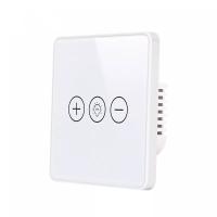 China Glomarket Tuya Wifi Smart Dimmer Switch Voice Remote Control Glass Panel for sale