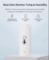 China 2.4GHz Smart WiFi Digital Thermostat Real Time Temperature Humidity Sensor for sale