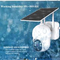 China Glomarket Tuya Smart Wifi Solar Camera Waterproof App Control PIR Motion Detection Camera for sale