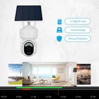 China Wifi 2MP Smart Solar Camera Security Outdoor Low Power Waterproof PTZ Camera for sale