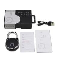 China Zinc Alloy Tuya Smart Lock USB Rechargeable Security Keyless Fingerprint Anti Theft for sale