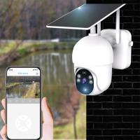 China Solar Power Tuya Smart Camera 1080P HD Two Way Voice Intercom PIR Motion Detection Camera for sale
