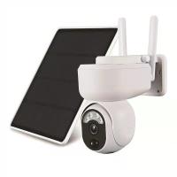 China Outdoor Tuya Wifi Camera 1080p Two Way Intercom Waterproof Smart Solar Camera for sale