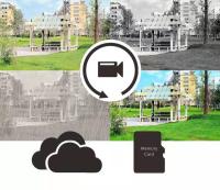 China Outdoor Tuya Wifi Camera 1080p Two Way Intercom Waterproof Smart Solar Camera for sale