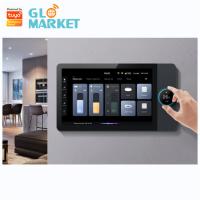 China Wifi Smart Control Panel 7 Inch Home Background Music System Tuya Zigbee Gateway for sale