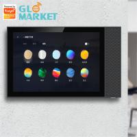 China Tuya Smart Home Zigbee Gateway Wifi 7 Inch BLE Music Wall Touch Screen Smart Control Panel for sale