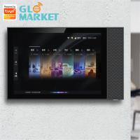 China Tuya Smart Home Zigbee Gateway Wifi 7 Inch BLE Music Wall Touch Screen Smart Control Panel for sale