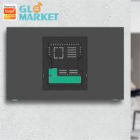 China Tuya Smart Home Zigbee Gateway Wifi 7 Inch BLE Music Wall Touch Screen Smart Control Panel for sale