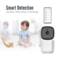 China 2.4G 5G Wifi Smart Camera Indoor Night Vision One Way Intercom Smart Home Security Camera for sale